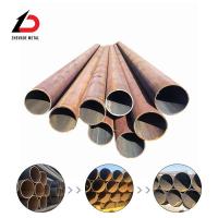 China Hot Rolled Carbon Steel Seamless Pipe A106 A53 Sch40 Sch80 OD 32-630mm for Oil Gas for sale