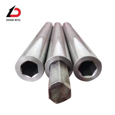 China Cold Drawn Carbon Steel Hexagonal Tube 4-200mm OD with ±0.10-1.0mm Tolerance for Structural Applications for sale