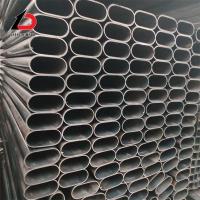 China Galvanized Special Shaped Carbon Steel Pipe Oval Straight Tube 0.5-2.0mm Thickness 4-200mm OD for sale