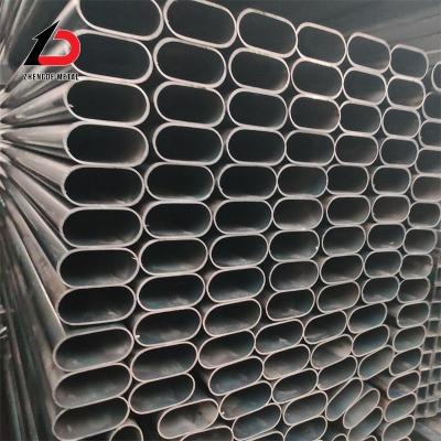 China Galvanized Special Shaped Carbon Steel Pipe Oval Straight Tube 0.5-2.0mm Thickness 4-200mm OD for sale