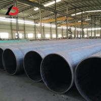 China Hot Rolled Seamless Steel Pipe ASTM A213 A312 Q235 Q345 Custom OD 32-630mm Wall 3-12mm for Construction for sale