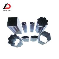 China Hexagonal Special-Shaped Seamless Steel Pipe Q235 A36 Hot-Dipped Galvanized 4-200mm OD with Crack Detection for sale