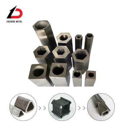 China 1020 Q355 Q195 Q235 Carbon Steel Special Shaped Pipe - Hexagon Pentagon Triangle Profiles 4-200mm OD for sale