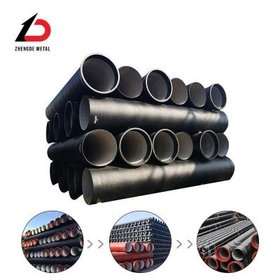 China ISO2531 Certified Ductile Iron Pipe DN80-200mm with Zinc Coating for Water Supply Systems for sale