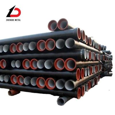 China Custom 6m 12m DN400 Ductile Iron Pipe for Water Supply with 429mm External Diameter and 67-84kg/m Weight for sale