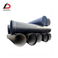 China DN80-DN2000 ASTM Ductile Iron Pipe for Oil & Gas Transportation with 6-18.4mm Wall Thickness for sale