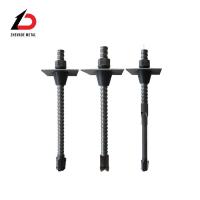 China Hollow Anchor Rod System 25-32mm Self-Drilling Rock Bolt with Pressure Grouting for Slope and Foundation Support for sale