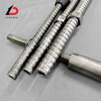 China Hollow Anchor Rod System 25-32mm Self-Drilling Rock Bolt with Pressure Grouting for Slope and Foundation Support for sale