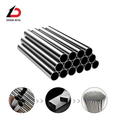 China ASTM AISI 201 304/304L 316/316L Stainless Steel Pipe Round Square 7-15 Day Delivery Factory Direct Price for sale