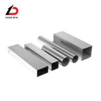 China AISI 201 304 316 430 Stainless Steel Square Pipe Rectangular Tube Hairline Hollow Section 1.5mm for sale