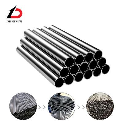 China ASTM AISI 201 304 316 316L 430 Stainless Steel Pipe BA 2B Bright Polish Seamless Tubes for Building Materials for sale