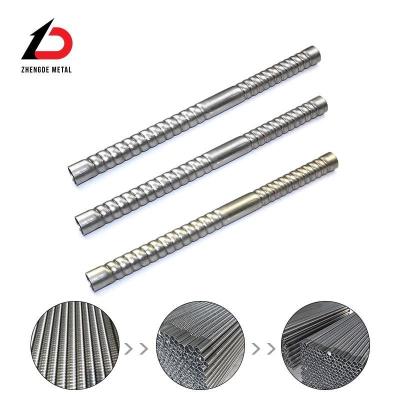 China Customized Heat Exchanger Pipe with Spiral Groove Outer Enamel Steel Construction for Power Plants and Boilers - ISO9001 Certified for sale