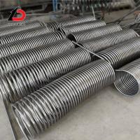 China Stainless Steel Heat Exchange Pipe 201 202 304 316 410 430 Grades with Non-Destructive Test Certification for Boiler Applications for sale