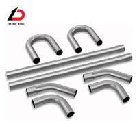 China Custom Car Exhaust Flexible Pipe Tube with Collars 45mm 48mm 51mm 57mm 63mm 76mm Stainless Steel for sale