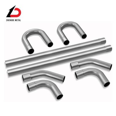 China Custom Car Exhaust Flexible Pipe Tube with Collars 45mm 48mm 51mm 57mm 63mm 76mm Stainless Steel for sale