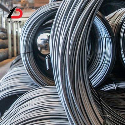 China SAE1008/Q195 Low Carbon Steel Wire Rod 5.5mm 6.5mm 8mm for Nail Making and Industrial Applications for sale