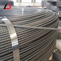 China Indented PC Wire Low Relaxation Prestressed Concrete Steel Wire SWRH82B 4.0mm-12.0mm Diameter for sale