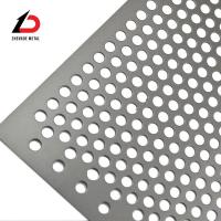 China Custom Perforated Metal Mesh 0.2-20mm Aperture 0.25-20mm Thickness Stainless Steel Aluminum Copper Brass for sale