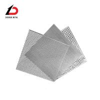 China Custom Perforated Metal Mesh 2mm Thickness 10mm Pitch for Food Processing Equipment and Industrial Applications for sale