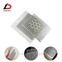 China Small Round Hole Perforated Aluminum Mesh 0.2-20mm Aperture 0.25-20mm Thickness for Building Balcony Decoration for sale