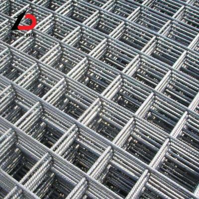 China Zhengde Metal Welded Mesh Panel 2mm-6mm Wire ISO9001 Galvanized Steel Grid for Construction Fencing for sale