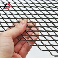 China Customized 304 316 Stainless Steel Expanded Metal Mesh 0.5-3.0mm Thickness for Wall Facade & Industrial Applications for sale