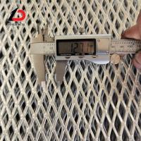 China Decorative Aluminum Expanded Metal Mesh 0.5-3.0mm Thickness with Hot-Galvanized Golden Silver Black Copper Finish for sale