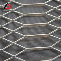 China Decorative Aluminum Expanded Metal Mesh 0.5-3.0mm Thickness with Hot-Galvanized Golden Silver Black Copper Finish for sale