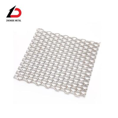 China PVC Coated Hot Dipped Galvanized Expanded Metal Mesh 0.5-3.0mm Thickness for Barbecue & Industrial Fencing for sale