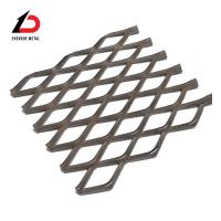 China Galvanized Low Carbon Steel Expanded Metal Mesh 0.5-3mm Thickness with Diamond Square Round Hole Patterns for Industrial Applications for sale