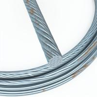 China 350 g/sqm Galvanized Steel Wire 1.5mm 2mm 3mm 4mm Diameter High Corrosion Resistance Industrial Grade for sale