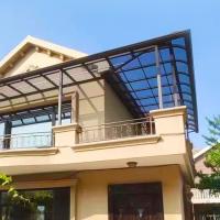 China Aluminum Awning Canopy Home Balcony Aluminum Alloy Endurance Board Parking Shed for sale