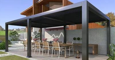 China Aluminum Louvre Gazebo: The 