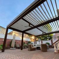China Revolutionize Your Outdoors with Smart Aluminum Pergolas for sale