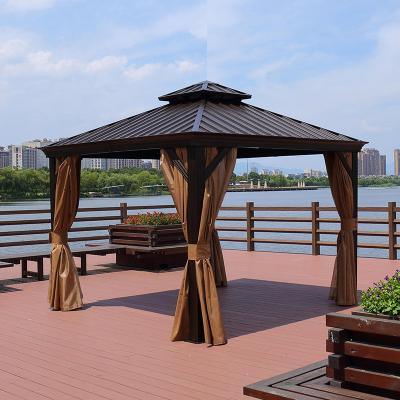 China Quick and Easy Installation of Aluminum Outdoor Living Structure 2 4 Hours for 4m x 6m Pavilion for sale
