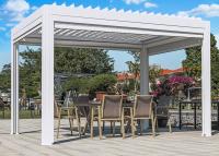 China UV Resistant  Modern Aluminum Louvered Pergola  Versatile Outdoor Structure for sale