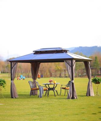 China Aluminum Solid Roof Gazebos  Crafting Timeless Outdoor Sanctuaries for sale