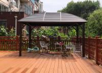 China Gazebo Double Tiered Patio Gazebo With Ceiling Hook And Netting for sale
