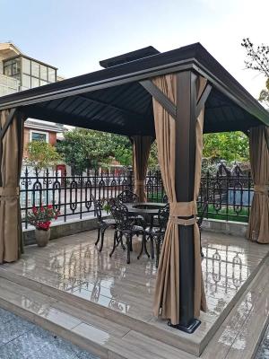 China Customized Outdoor Hardtop Gazebo For Wind And Rain Protection for sale