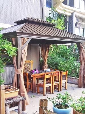 China Adjustable Louvered Patio Pergola Outdoor Hardtop Gazebo Luxury Pergola for sale
