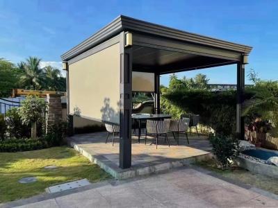 China Adjustable Roof Aluminum Patio Pergola Practical And Stylish For All Weather Conditions for sale