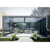 China Newly designed environmental protection modern pavilion waterproof aluminum pergola for sale
