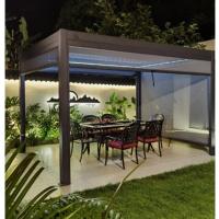 China Custom Color Aluminum Backyard Canopy Sustainable Waterproof for sale