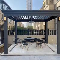 China  Outdoor Aluminum Pergola With Fixed Shutter Corrosion Resistant for sale