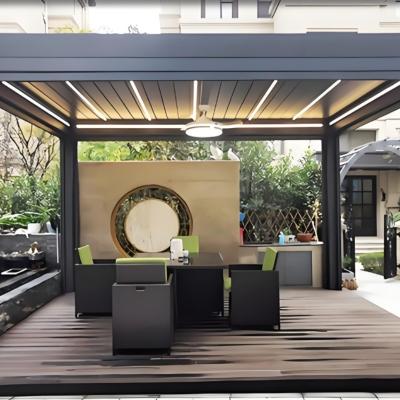 China Combination Of Style And Function With Backyard Aluminum Pergola for sale