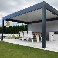 China Elegant Metal Roof Gazebo Modern Design Meets Storm-Resilience for sale