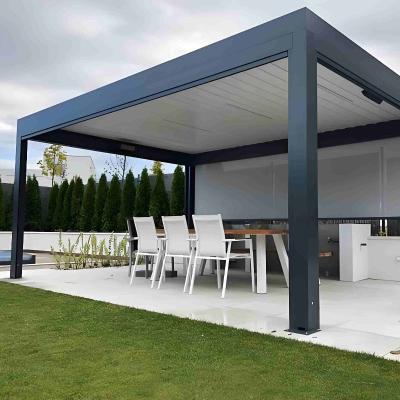 China Elegant Metal Roof Gazebo Modern Design Meets Storm-Resilience for sale