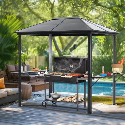China Windproof Deck Hardtop Gazebo 3x3m Size for Custom Sizes and Outdoor for sale