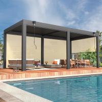 China 2.5x3m Aluminum Veranda Pergola Pavilion 200kg Load Capacity Heavy-Duty Durable for sale