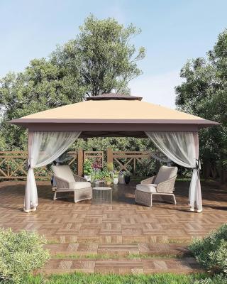 China Sustainable Aluminum Gazebo For Cottage Courtyard Garden for sale
